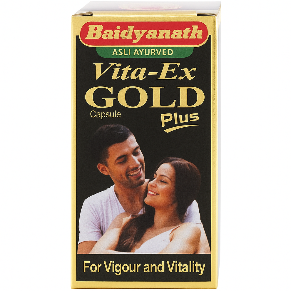 Baidyanath Vita Ex Gold Plus Capsule - 20 Capsule – MeriPharmacy